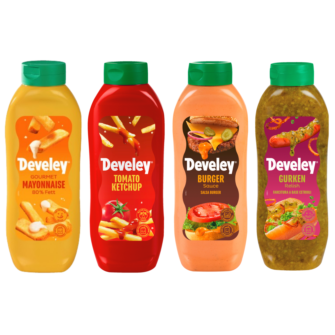 Develey 4x 875ml Bundle jetzt kaufen