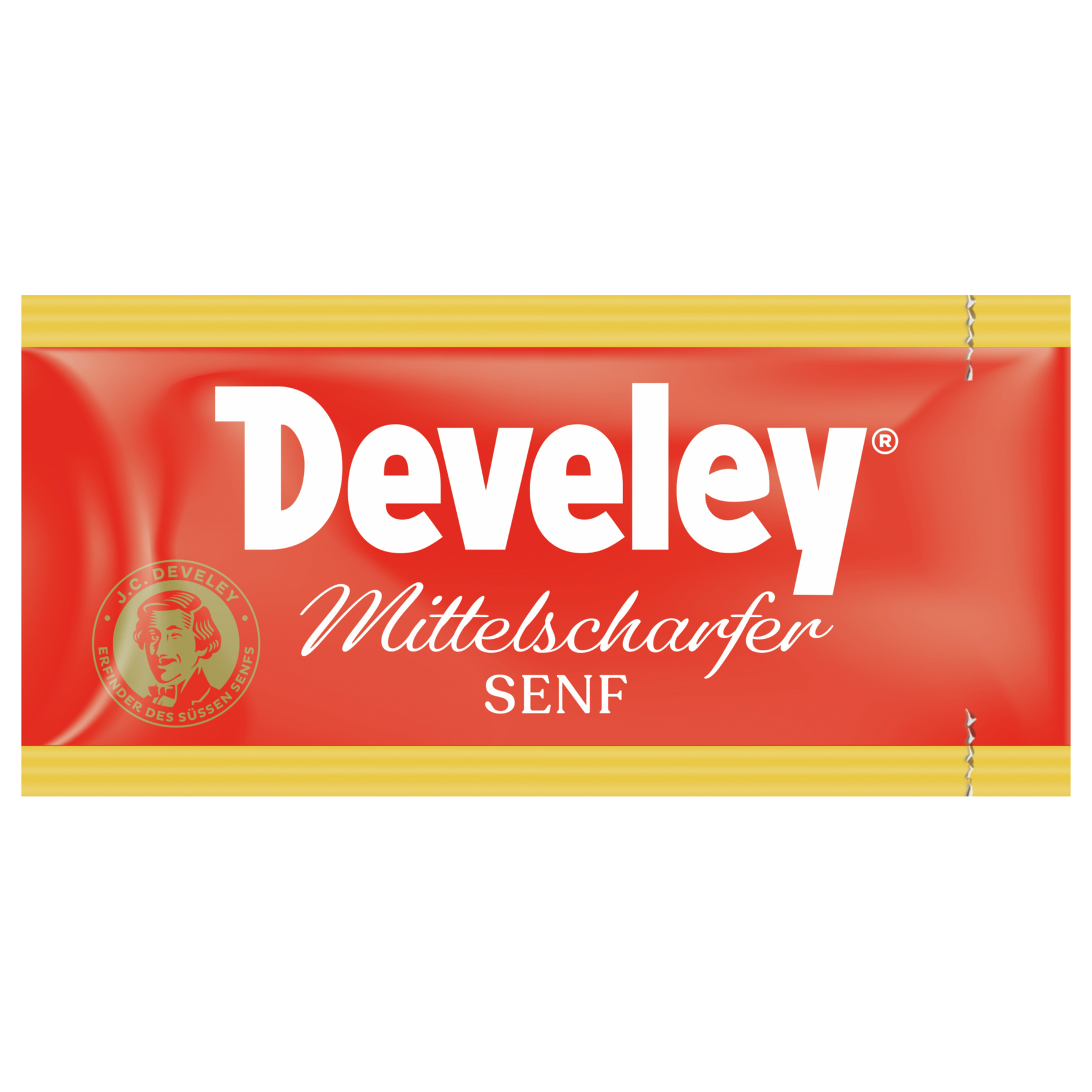 Develey Senf mittelscharf Portionsbeutel – 200 x 15 ml online bestellen